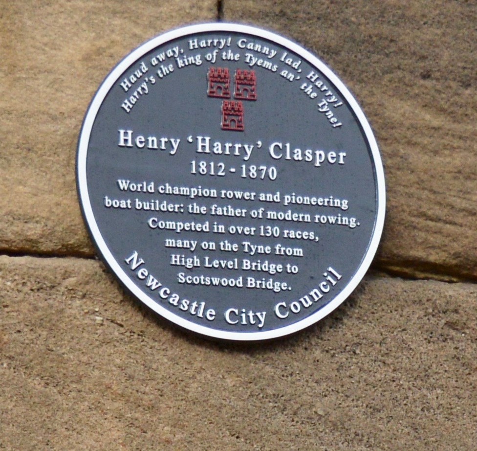 Harry Clasper Honoured with Blue Plaque on Newcastle Quaside – Hear The ...