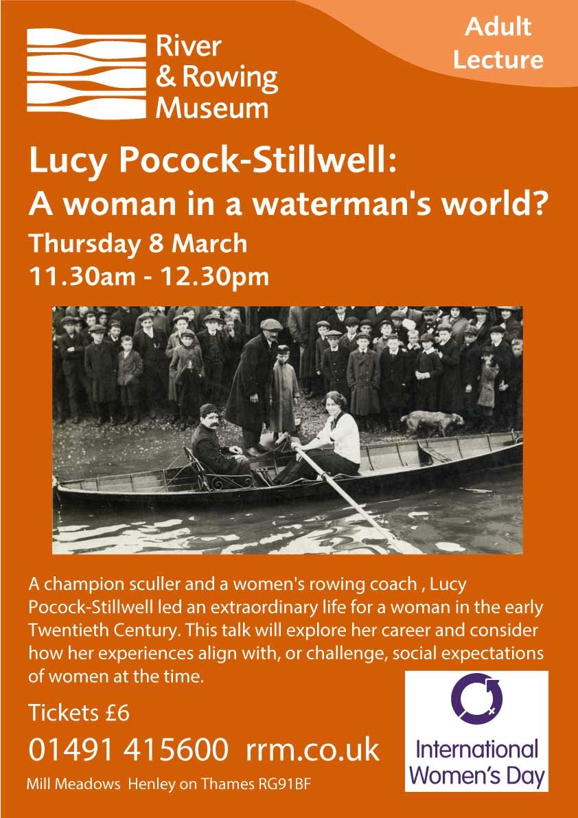 Lucy Pocock-Stillwell: A Woman in a Waterman’s World? – Hear The Boat Sing