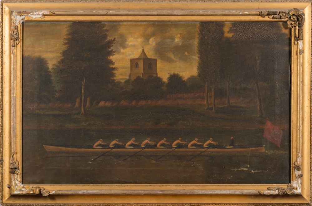 Peter Mallory: Lady Margaret BC Painting – Hear The Boat Sing