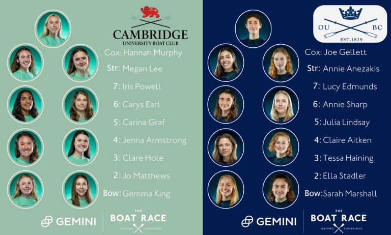 The 2024 Boat Race Crew Announcement: Two Icons Meet – Hear The Boat Sing